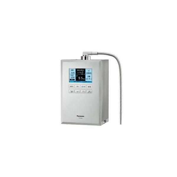 生成した水の情報がひとめでわかる。フルカラー液晶搭載のハイエンドモデル。本体サイズ（高さ×幅×奥行）：338×195×142mm本体重量：約5.9 kg （満水時）付属品：浄水カートリッジ1個、グリセロリン酸カルシウム製剤1袋、pH測定試薬...