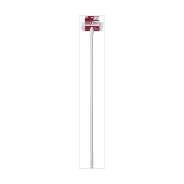使用サイズ：●幅200×奥行85×高さ1240mm●重量410g●原産国：ブラシ.CHINA、ハンドル.JAPAN●材質：グリップ/ポリエチレン・ポリプロピレン(抗菌加工)、ハンドル(柄)/スチール(ポリプロピレン被覆・抗菌加工)、ヘッド/...
