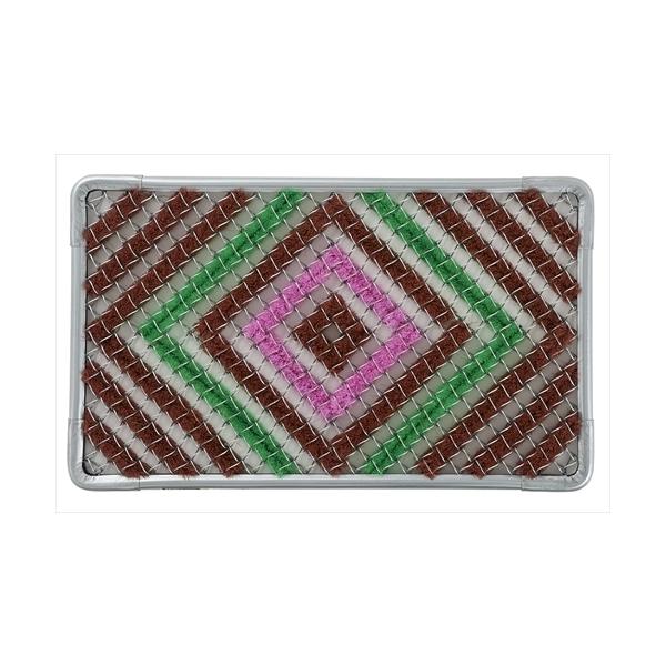 使用サイズ：●幅600×奥行360×高さ22mm●重量1900g●原産国：CHINA●材質：ラベル表示なし(硬メッキ鉄線、縁：スチール亜鉛メッキ、ブラシ：P.P)