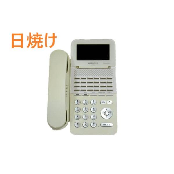 【中古】【日焼け】ET-24Si-SDW 日立/HITACHI S-integral 24ボタン電話機 【ビジネスホン 業務用 電話機 本体】