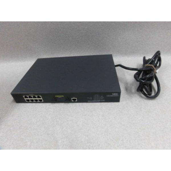 【中古】QX-S1008GT-2G-PW  IP5D-S1008GT-2G-PW NEC 1GbEベーシックPoE + レイヤ2スイッチ 【ビジネスホン 業務用 電話機 本体】