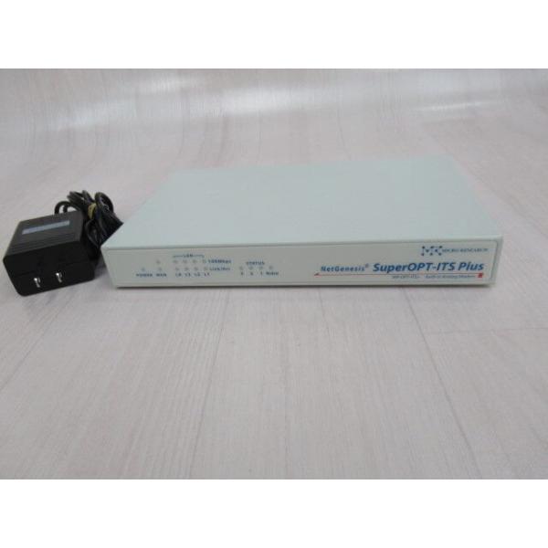 【中古】 MR-OPT-ITS+ マイクロリサーチ NetGenesis SuperOPT-ITS Plus アナログモデム内蔵QOS対応デュアルゲートウェイルータ 【ビジネスホン 業務用 電話機 本体】