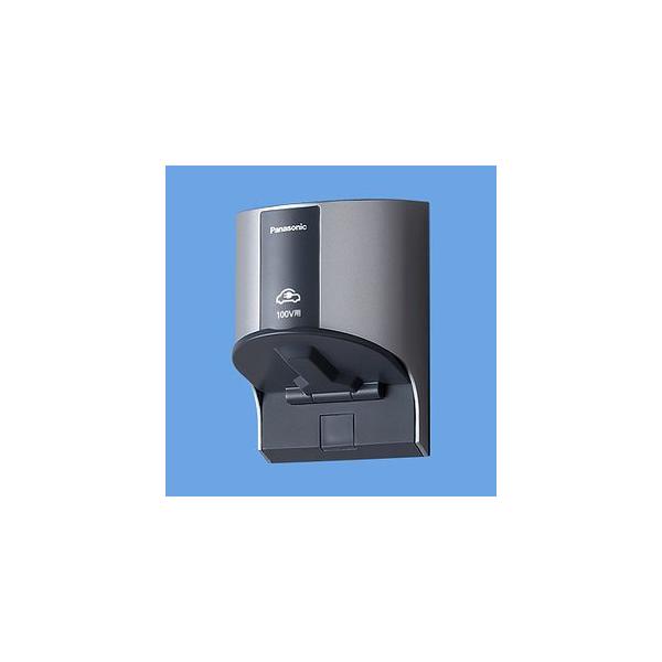 ◆EV・PHEV充電用 接地屋外コンセント(露出・埋込両用)(100V用)(ホワイトシルバー)