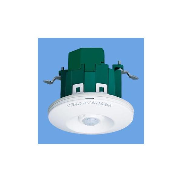 ◆軒下天井取付 熱線センサ付自動スイッチ(親器・蛍白両用・お出迎え点灯形)(検知後連続動作時間約10秒 - 30分可変形)(明るさセンサ付)