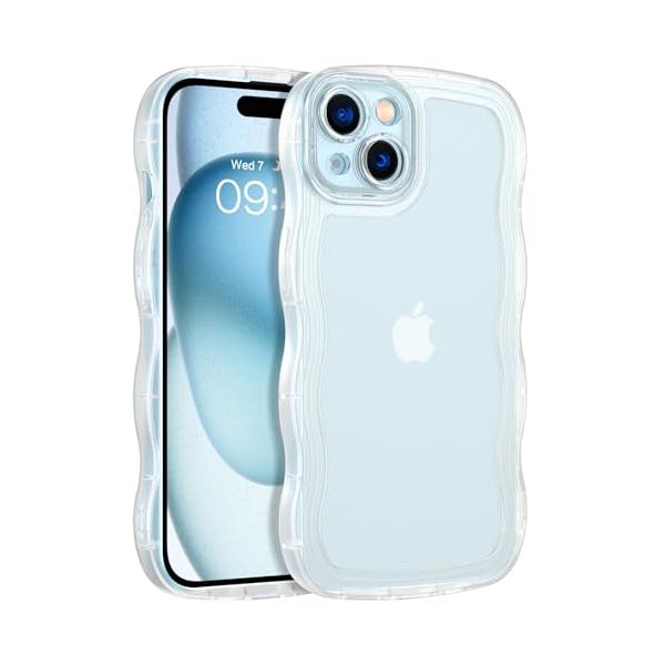 ★対応機種iPhone 15 6.1インチスマートフォン専用保護カバー。6.1インチ iPhone 15 のためにデザインされたケースなので、あなたのiPhone 15 になめらかにぴったりフィットします。★高品質素材?衝撃吸収柔らかいTP...