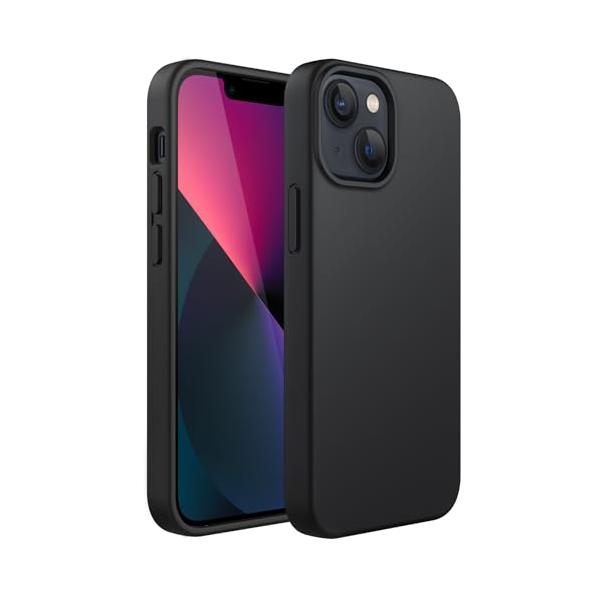 互換性 iPhone13 6.1インチ用の特別デザインです。おデバイスに完全な保護を提供し、ワイヤレス充電をサポートします使いやすい 高品質のシリコンとPC素材を採用し、シルキーソフトタッチと優れたグリップを楽しむことができます。内側の柔ら...