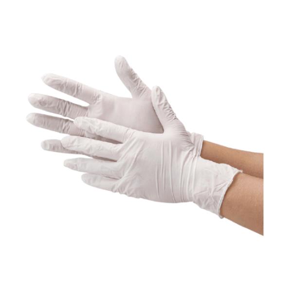 特長パウダーフリー加工のため、パウダーによる手荒れを引き起こすリスクを最小限に抑えられます。手首部分からの取り出しが可能で衛生的なパッケージです。用途食品加工、機械作業、医療機関、介護施設仕様・規格 食品衛生法適合色：ホワイトサイズ：M全長...