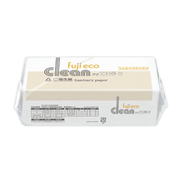 再生パルプ100％で環境にやさしく、さらに10項目の食品衛生検査合格済。だから、医療・介護・食品問わず安心していつでもどこでもお使いいただけます。ふじタッチのエコノミーサイズ。商品サイズW220×D90×H80mm220×170mm（紙を広...