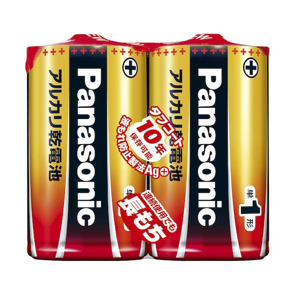 特長大切な機器にも安心して使える、ロングセラーのアルカリ乾電池です。逆接防止デザインを採用し、使用推奨期限は10年と長持ちパワーを実現した乾電池です。「液漏れ防止製法Ag＋」を採用し過放電時のガス発生量を抑制します。「タフコート」を採用し長...