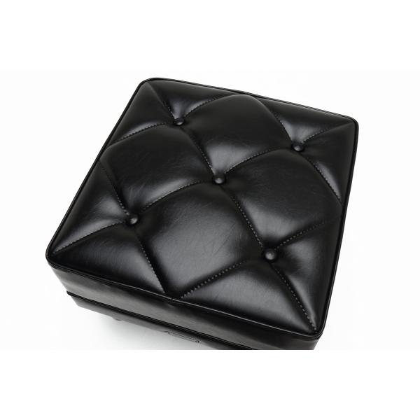 カリモク   カリモク60 オットマン スタンダードブラック X36206BDK karimoku 幅45ｃｍ×奥行45×高さ35×座高35c