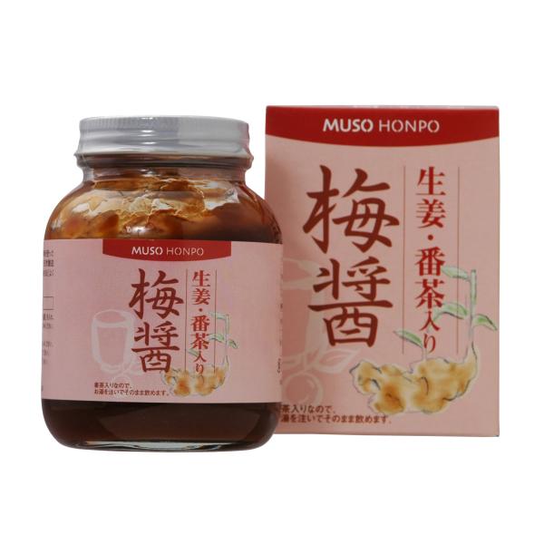 ムソー 無双本舗 生姜・番茶入り梅醤 250g