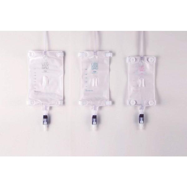 クリエートメディック Createmedic  歩行用採尿バッグ 800-001-4808NSタイプ レッグバッグ 750ml 1箱5枚入