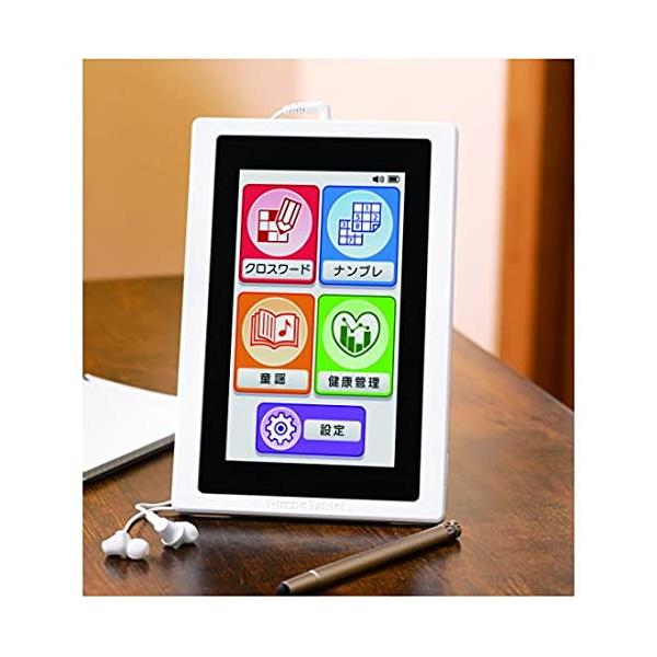 デジレクト いつでも脳トレ パズルタブレット パズル専用タブレット端末 クロスワード300問 ナンプレ10000問収録