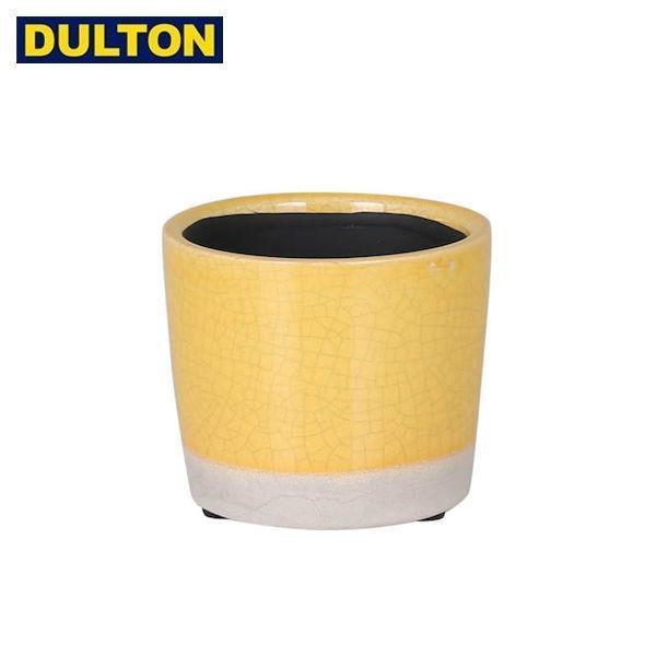 豊富なカラーバリエーションを誇るポットカバー。小ぶりで色とりどりな配色は、リビングをはじめキッチンや玄関先等、インテリアのアクセントに。2号相当のサイズ感なので、新しく迎えた植物をポリポットごと入れてお楽しみいただけます。表面のクラックや色...