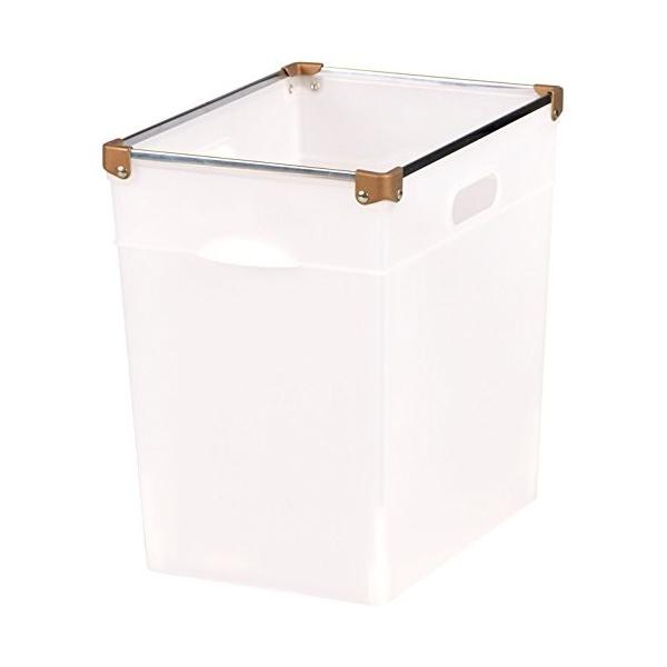 ●少し透けたボディと、メタルパーツがおしゃれな収納ボックスです。●さりげない美しさがお部屋になじみます。●カラーボックスの内寸サイズに合わせて設計されているので、カラーボックス内の整頓にぴったりです。※メーカーによってカラーボックスのサイズ...