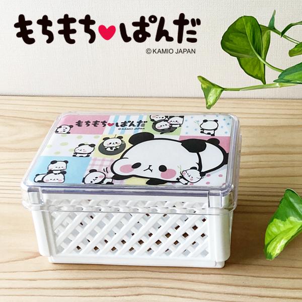 【もちもちぱんだミニ小物ケース】折りたたみ式整理整頓グッズです。【商品詳細】商品サイズ／組立時：135×90×72mm ／ 折りたたみ時：135×90×18mm重量／約109g材質／AS樹脂、ポリプロピレン【送料について】こちらの商品は、2...