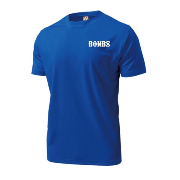 スポーツウェアの代表的な機能 吸水速乾機能のドライTシャツ！半額セール！！！ロイヤルブルー、150サイズ1枚のみの販売です！メッシュ素材で速乾性がありスポーツや、普段使いにも着用できます。自分の名前やチーム名を入れるだけで簡単にオリジナルT...