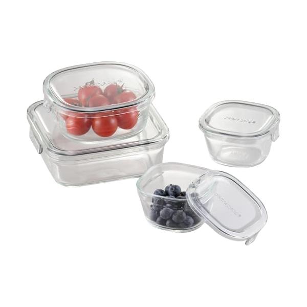 4点セット05) クールグレー/800ml×1個 ・450ml×1個・200ml×2個/PCPRN4GY21・Color:05) クールグレーSize:800ml×1個 ・450ml×1個・200ml×2個Style:4点セットPatter...