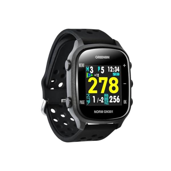 NORM GN301 ブラックブラック/外形寸法：56.7（高さ）×40.7（幅）×12（厚さ）mm　腕周り：140〜220mm/gn301・Color:ブラックStyle:NORM GN301 ブラック・パッケージ個数:1・外形寸法：56...