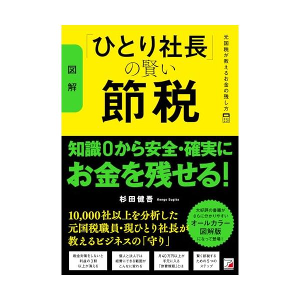 大好評既刊をフルカラーで図解化しました！  ・個人事業主のままで税金を払いすぎている気がする ・節税対策を知りたいが、難しい専門用語ばかりで挫折してしまう ・法人化は自分には関係のない話だと思っている  本書は、こんなお悩みや考えを持ってい...