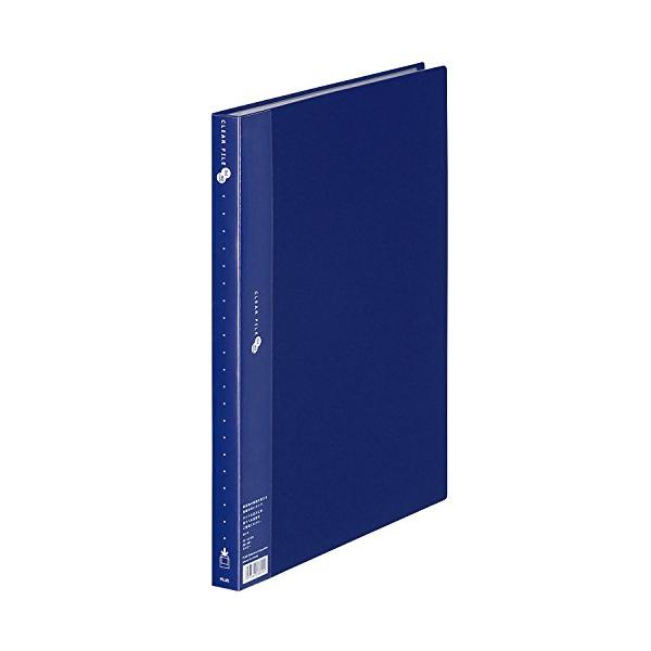 40ポケットネイビー/B4-S/FL-114EL 88-481・Color:ネイビーSize:B4-SStyle:40ポケットPatternName:単品・パッケージ個数:1・実用本位、中紙無し。ポケットフィルムはエンボス加工・規格:B4-...