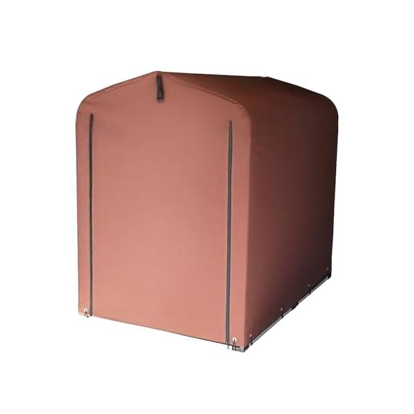 本体ダークブラウン/2台用/ACI-2.5SBR・Color:ダークブラウンSize:2台用Style:本体・パッケージ個数:1・商品サイズ(cm) 外寸:幅約120×奥行約176×高さ約162 内寸:幅約116×奥行約172×高さ約158...