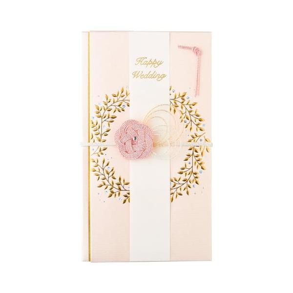 ピンク/105×185mm/キ7P・Color:ピンクPatternName:祝儀袋・パッケージ個数:1・教会での結婚式にぴったりな洋風金封です。・水引にワンポイントでラインストーンをあしらい、パール紙と箔押しで品が良く落ち着いたデザイン。...