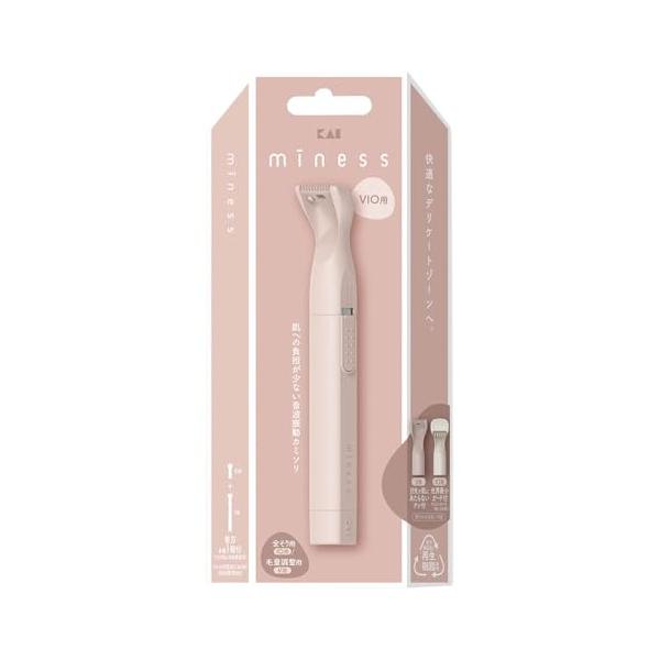 ピンクベージュ/-/4901331007125・PatternName:デリケートゾーン用・パッケージ個数:1・なめらかな音波振動：1秒間に約100回※の振動により、刃先がお肌に与える抵抗が少なくやさしくそることができます。・2種類の替え刃...