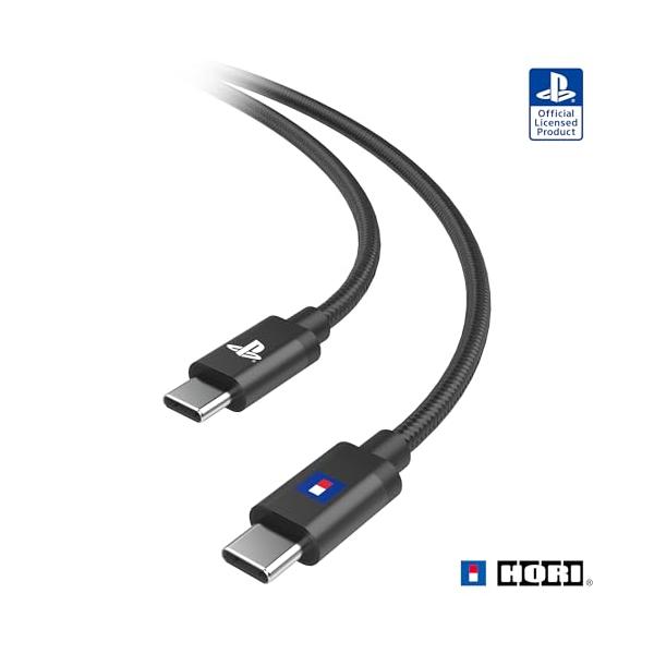Type-C to C/約3m/SPF-041・PatternName:USB C to C・パッケージ個数:1・Playstation5公式ライセンス DualSense充電用USBケーブル・USB2.0規格準拠 USB Type-C t...