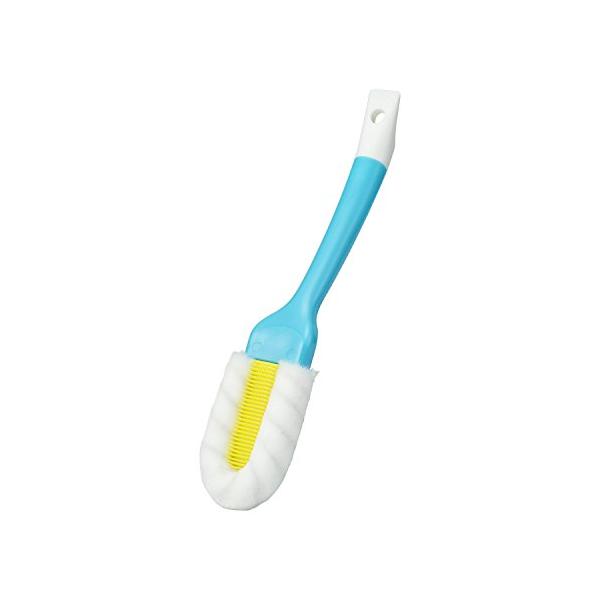 クリア/幅24×奥行5×高さ6cm/W-476・PatternName:シューズブラシ・パッケージ個数:1・【サイズ】幅24×奥行5×高さ6cm【重量】60g・【素材】●本体:ポリプロピレン ●ブラシ:ポリエチレン ●クリーナー:ポリプロピ...