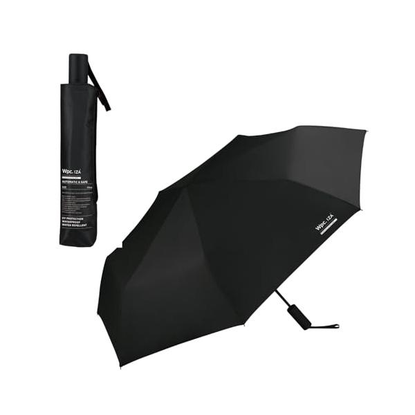【限定・自動開閉特大】AUTOMATIC &amp; SAFE 60cmブラック/親骨：60cm/WECZA-2505-102・Color:ブラックStyle:【限定・自動開閉特大】AUTOMATIC &amp; SAFE 60cm・パッケ...
