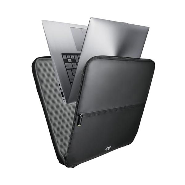 衝撃吸収_スリムブラック/15.6インチ/ZSB-IBUB04BK・PatternName:パソコンケース単品Size:15.6インチ・パッケージ個数:1・種類:単品・梱包サイズ:44.2×2.5×30.3(cm)