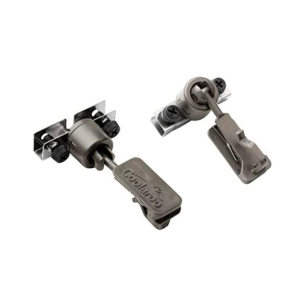 2)取付金具3)ブロンズ(金具)/6)自在型フック(クリップ付)/CLF-02C・Color:3)ブロンズ(金具)Size:6)自在型フック(クリップ付)Style:2)取付金具・パッケージ個数:1・すだれやシェードの取り付け金具(窓サッシ...