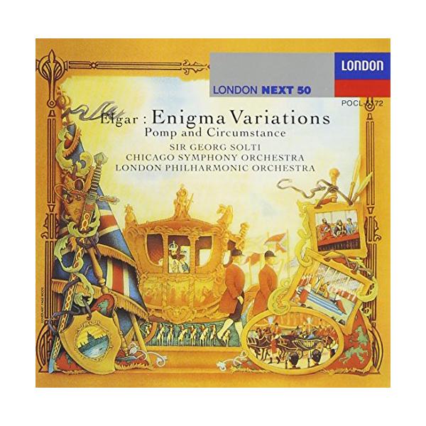 メディア掲載レビューほか  「威風堂々」を演奏するロンドンpoの張りきる様子は見ものである。特に管楽器ののり方はかなりのもの。「エニグマ」の方はシカゴ響であるが こちらは鋭いリズム感と明るく華麗なサウンドで聴きごたえのある演奏である。録音も...