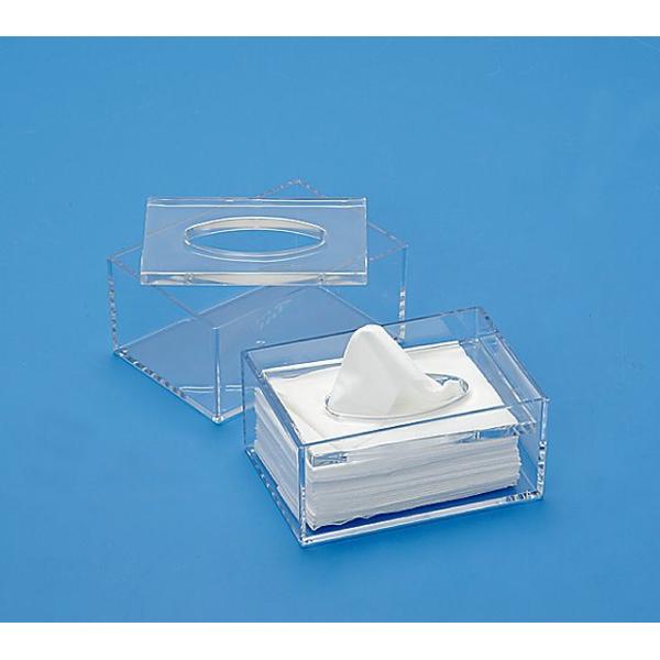 ポケットティッシュがきっちり入るタイプ。クリアな透明で、おしゃれです。肉厚で丈夫なので業務用としてもお使い頂けます。色：無色透明素材：スチロールサイズ(外寸)：123×88×57Ｈmm日本製メーカー：蝶プラ工業注：この商品を５個以上お買い上...
