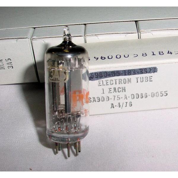 JAN-ＲＣＡ”３A5”軍箱入りです。