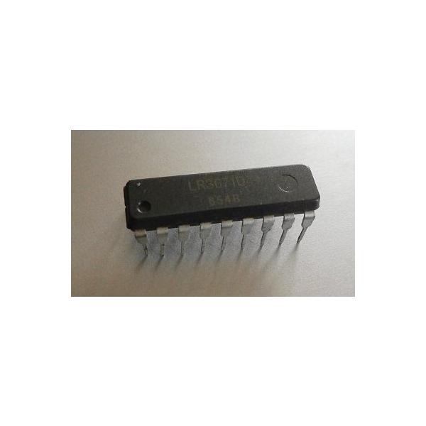 ＪＲＣの受信機に使用されているカスタムIC ＬＲ３６７１Ｄ 新品です。