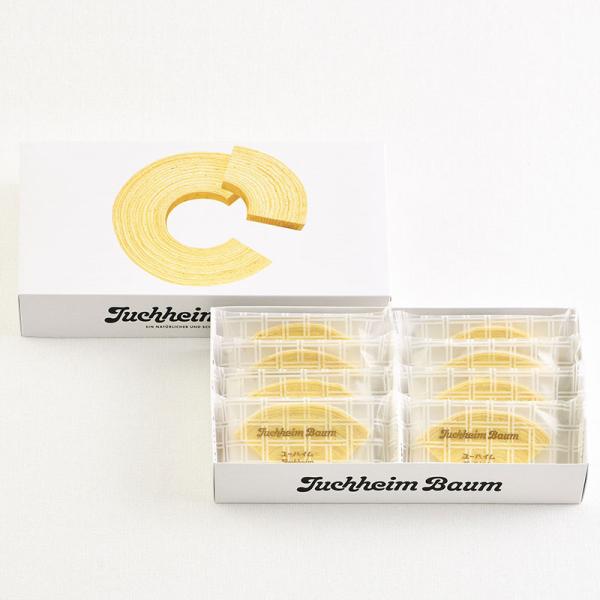 ユーハイムの看板商品「バウムクーヘン」を手軽に楽しめる大きさに切り分けました。しっかりと頬張ることができる厚みにすることで、バウムクーヘンの生地の味わいを存分に楽しめます。ご家庭でのおやつや、ちょっとしたお手土産にもぴったりです。賞味期限：...