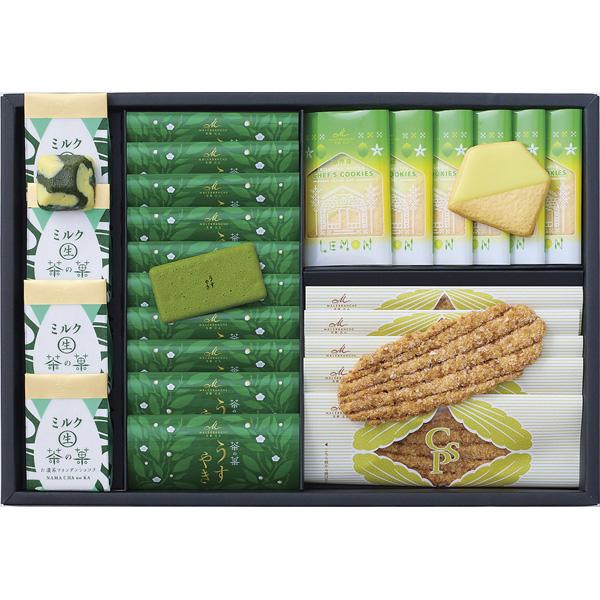 ダイレクトにお濃茶の旨味を感じる新しい「茶の菓うすやき」と夏限定フレーバー「ミルク生茶の菓」「シェフクッキー京檸檬」のお詰め合わせ。※お取り寄せ商品の為、ご注文後約10日後にお届けいたします。【セット内容】茶の菓うすやき×１０、ミルク生茶の...