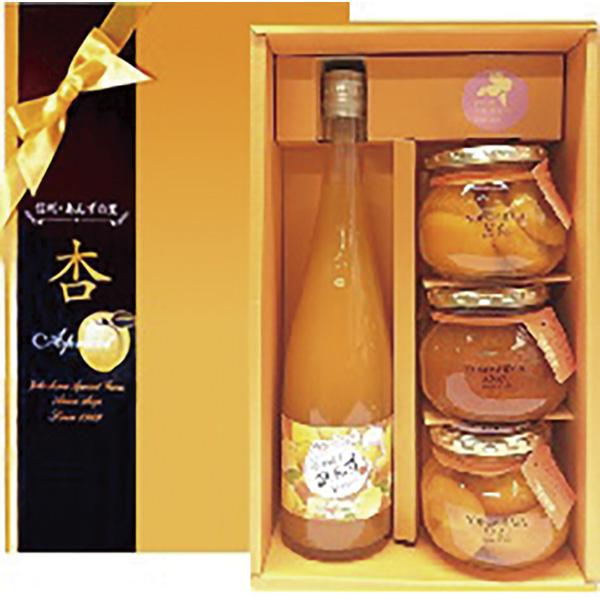 厳選された横島あんずで作る果肉感を丁寧に残した杏ジャムと、杏の風味が楽しめる人気のシロップ漬の詰合せ。お届けまでに1週間から１０日前後かかります。沖縄・離島へのお届け不可他商品との抱合せ・二重包装はできません。【セット内容】杏果汁490ml...