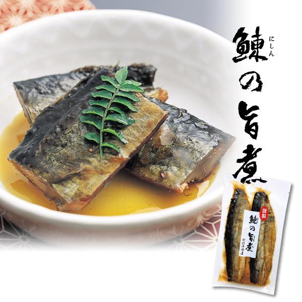 鰊(にしん)の旨煮２本入り乾燥させることで適度に脂が落ち旨みが凝縮した本乾身欠きにしんを、手間暇かけてじっくりコトコトと味を煮含ませた旨煮です。甘露煮ほど甘く濃くなく、鰊本来のうまみとほのかな渋みを生かした上品な味に炊き上げました。かけそば...