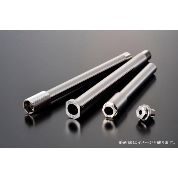 リア用クロモリアクスルシャフト（メッキナット付）　　　　　　　　　　適合車種　ＨＯＮＤＡ１３年〜２０年　　　ＧＲＯＭ１２５（ＪＣ６１／ＪＣ７５）１６年　　　　　　　ＭＳＸ１２５（ＫＣ６１）但し、適合車両であってもスイングアーム等が純正以外な...