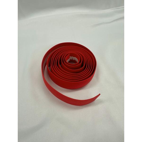 エンドキャップ付きカラー：レッド