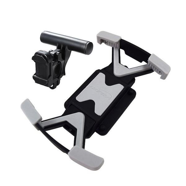 ディスプレイサイズ4.3〜5.8インチのスマートフォン対応。ディスプレイサイズに合わせて調整が可能なスマートフォンホルダー。しっかりと固定できます。ハンドルバー径　25.4〜31.8まで多くのハンドルに取付可能