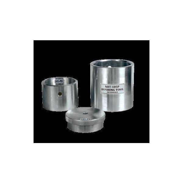 充実した品ぞろえのブッシングツールです。トルクロッドブッシュやスタビライザーブッシュ、Vロッドブッシュの抜取り、圧入作業を簡単、安全、確実に行えます！この製品は　Φ105　です。他に　Φ85　Φ75　Φ70　Φ65　Φ75/85（Vロッド用...