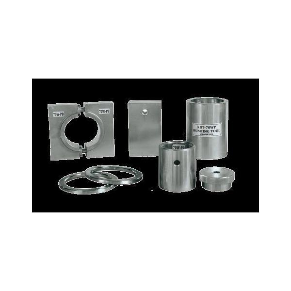 充実した品ぞろえのブッシングツールです。トルクロッドブッシュやスタビライザーブッシュ、Vロッドブッシュの抜取り、圧入作業を簡単、安全、確実に行えます！この製品は　Φ70スタビライザー用　です。他に　Φ105　Φ85　Φ75　Φ65　Φ75/...