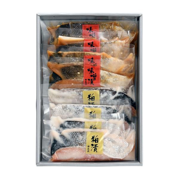 賞味期間：冷凍60日保存方法：冷凍(-18℃以下)で保存してください。取扱上の注意：解凍後は冷蔵（5℃以下）に保存し、お早めにお召し上がりください。◆秋鮭の味噌漬原材料：秋さけ（国産）、味噌、味醂風調味料、上白糖、食塩、清酒、醤油／酸味料、...