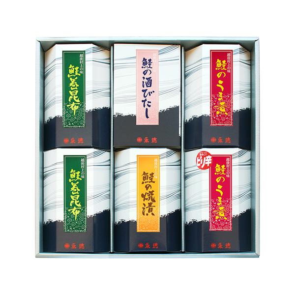 鮭を使った新潟村上の郷土料理を詰め合わせにしました。深みのある味わいをお楽しみください。鮭の酒びたし、鮭の焼漬、鮭巻昆布、鮭のうま煮、鮭のピリ辛うま煮の詰合せです。◆ 酒びたし 20g×2■原材料：鮭(国産)、食塩、(一部にさけを含む)■賞...