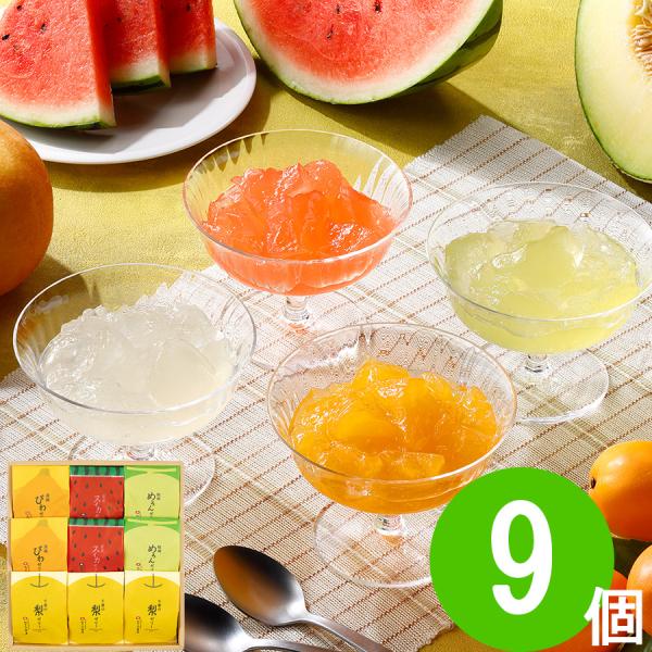 千葉県産の果実のピューレを使用したみずみずしいゼリーです。 やわらかめに仕上げたゼリーなので、器にあけて崩して食べても美味しく召し上がれます。◆商品サイズ：275×258×60ミリ◆詰合内容　：千葉の梨ゼリー×3、千葉のめろんゼリー×3、千...