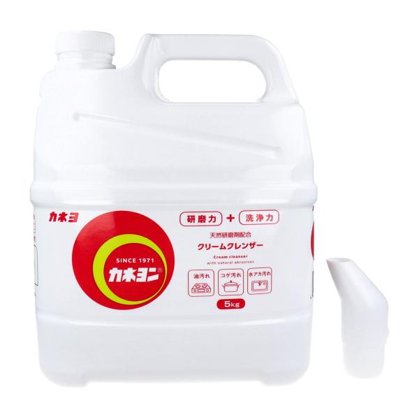 天然研磨材配合で洗浄力と研磨力の相乗効果で茶しぶや油汚れなど落ちにくい汚れを落とすお台所や浴室など幅広く使えます流し台や洗面所の水アカ汚れに食器類もピカピカにベトついた油汚れもサッとスッキリガスレンジのこげつき等々廃棄しやすいボトルです押し...